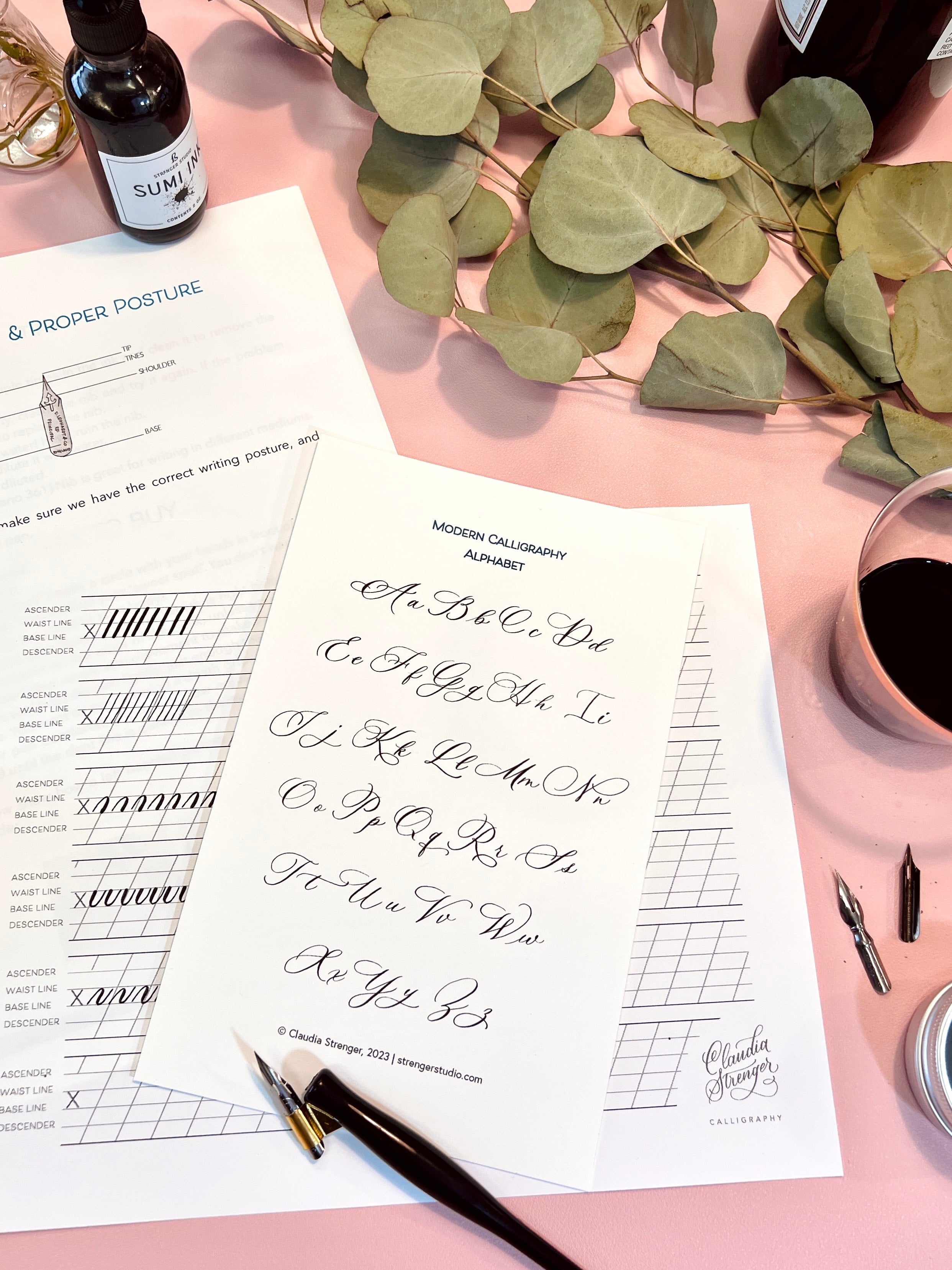 Uppercase Modern Calligraphy for Beginners Workshop (Nov 18) | Strenger ...
