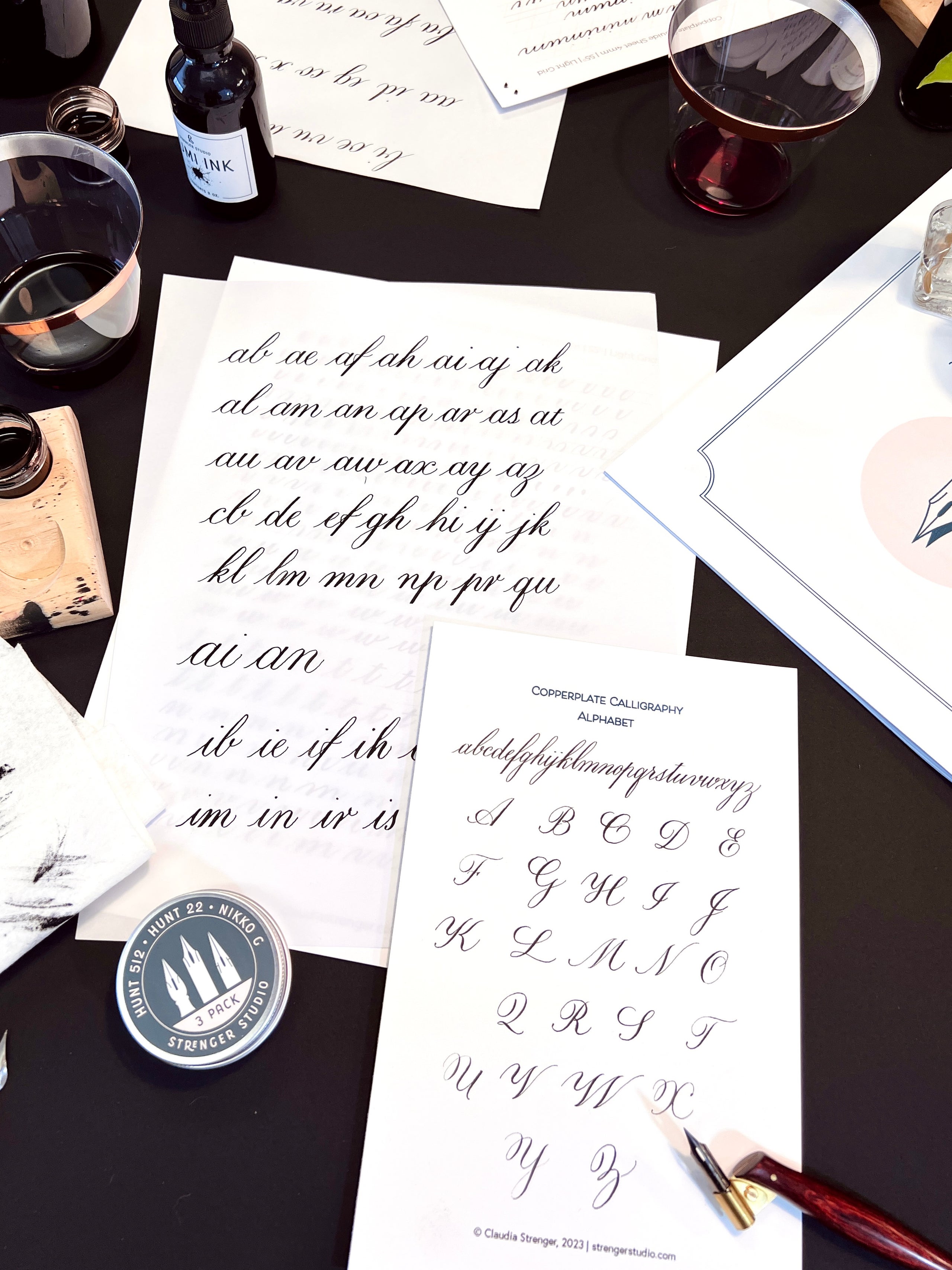 Intro to Copperplate Calligraphy - 6 Week Class (Nov 7 ...